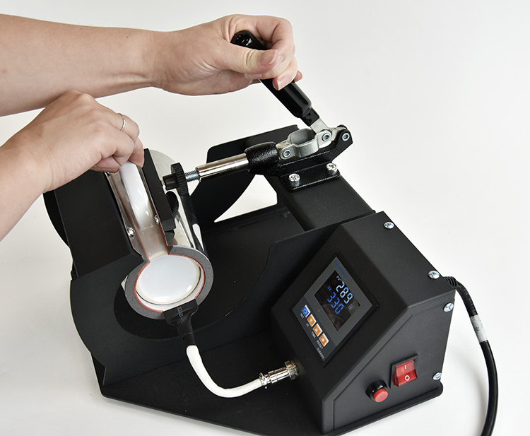 How To Press A Latte Mug With The BJ870 Mug Press